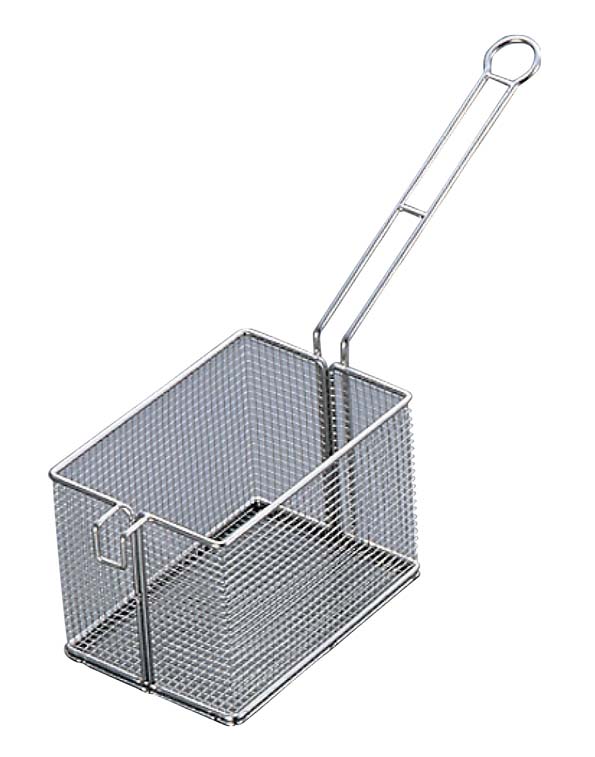 【楽天市場】【ポイント20倍】EBM 18-8 フライドポテトバスケット 4メッシュ [江部松商事] バスケットEBM vol.24[897-9]ギョーザ・フライヤー：厨房の達人