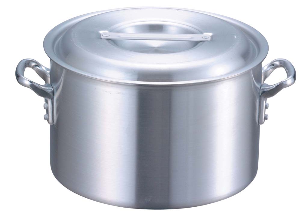 【楽天市場】【ポイント20倍】EBM アルミ プロシェフ IH 半寸胴鍋(目盛付)36cm [江部松商事] 寸胴鍋EBM vol.24[92-2]IH・ガス兼用鍋：厨房の達人