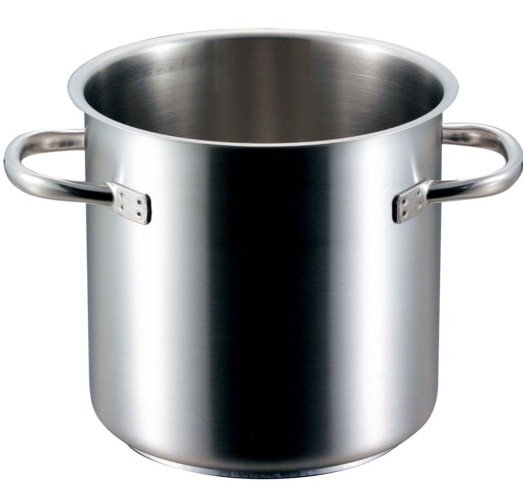 【楽天市場】【ポイント20倍】パデルノ 寸胴鍋(蓋無)1001-22cm 電磁 [Sambonet Paderno] 寸胴鍋EBM vol.24[101-1]IH・ガス兼用鍋：厨房の達人