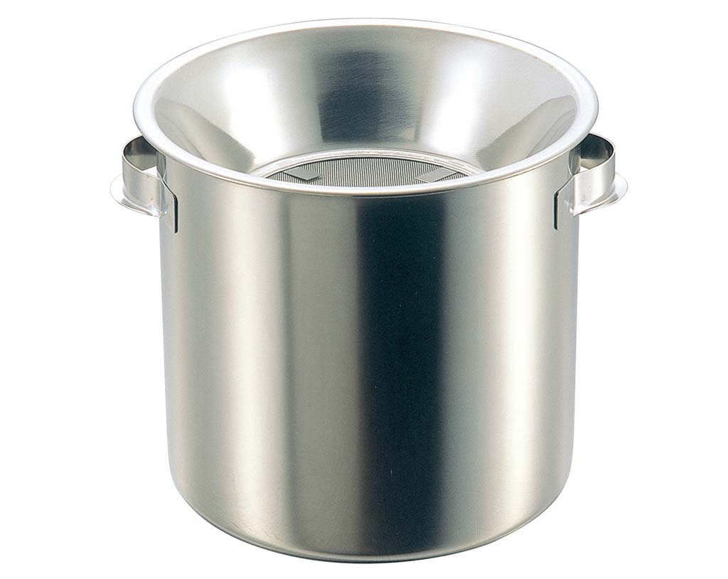 【楽天市場】【ポイント20倍】EBM 18-8 替アミ式 天カス入 手付 大 [江部松商事] アミEBM vol.24[901-3]ギョーザ・フライヤー：厨房の達人