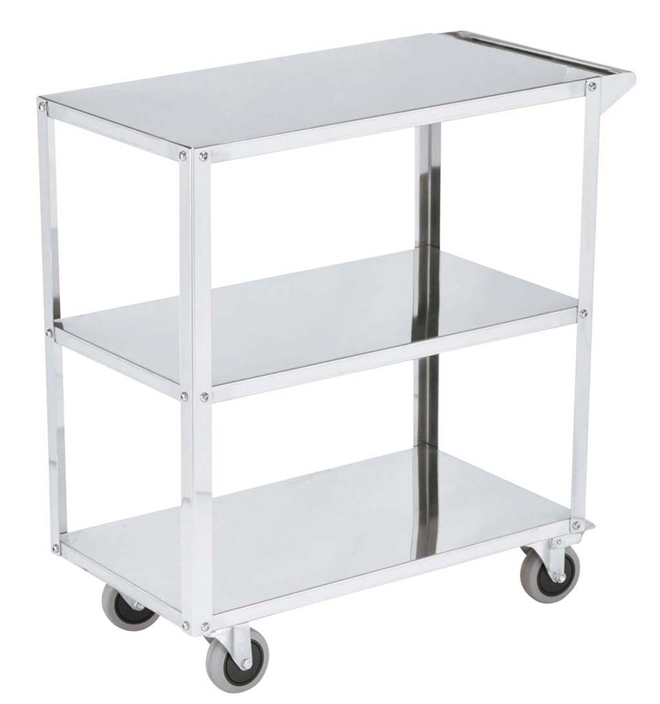 【楽天市場】【ポイント20倍】EBM ステンレス サービスワゴン 3段 SW900 [江部松商事] ワゴンEBM vol.24[2179-3]カート・台車：厨房の達人