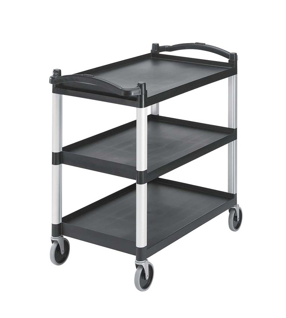 【楽天市場】【ポイント20倍】キャンブロ KDユーティリティカート BC340KD(110)ブラック(SG) [Cambro] カートEBM ...