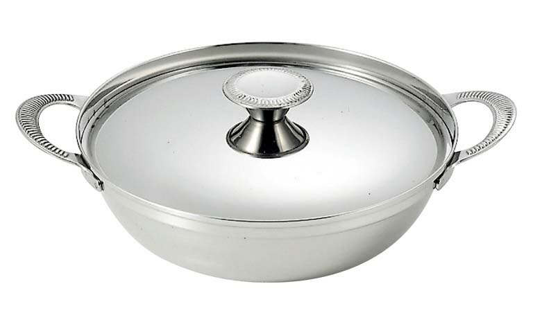 【楽天市場】【ポイント20倍】SW NBステンレス 電磁 ちり鍋 ちりちり 19cm EBM vol.25[1745-14]卓上鍋・焼物用品【電磁調理器対応:200V】：厨房の達人