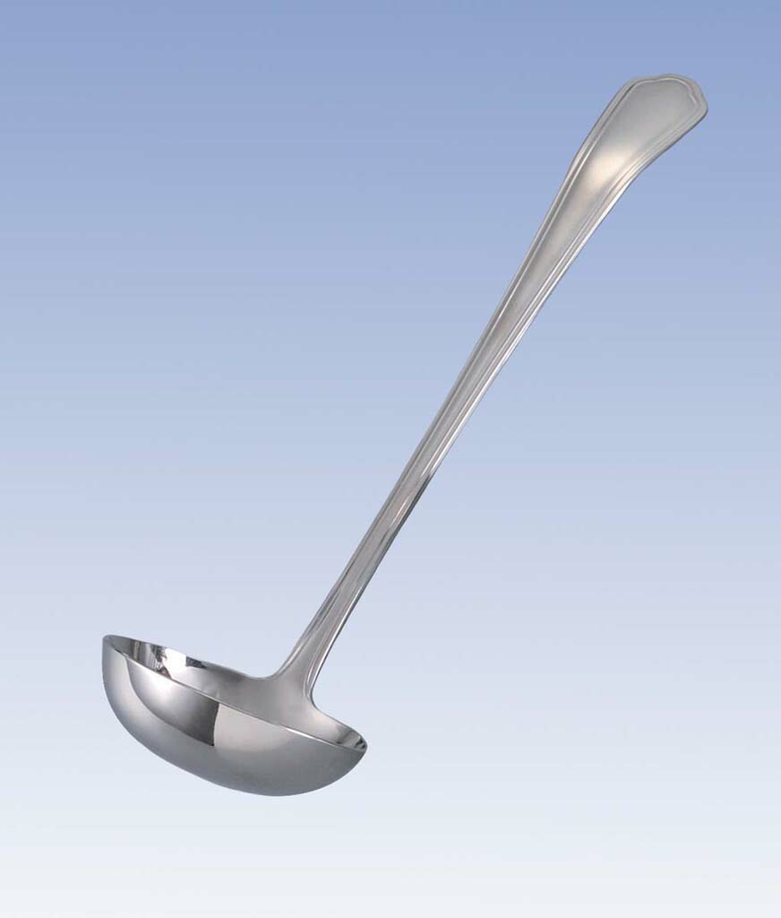 【楽天市場】【ポイント20倍】EBM 18-8 シェルブール(銀メッキ付)スープレードル 小(取扱中止)【キャンセル・返品不可】 EBM vol.25[1359-1]カトラリー・箸：厨房の達人