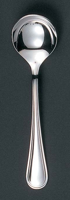 【楽天市場】【ポイント20倍】EBM 18-8 セシリア(銀メッキ付)テーブルスープスプーン【キャンセル・返品不可】 EBM vol.25[1361-1]カトラリー・箸：厨房の達人