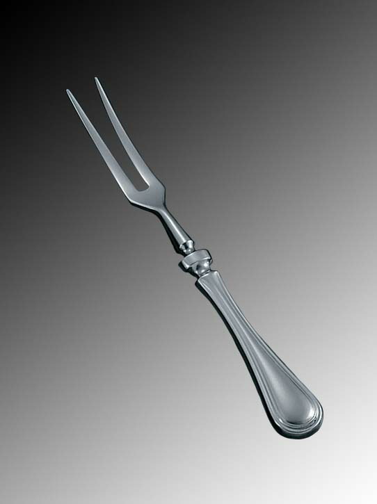 【楽天市場】【ポイント20倍】EBM 18-8 セシリア(銀メッキ付)カービングフォーク(H・H)(取扱中止) EBM vol.25[1361-1]カトラリー・箸：厨房の達人