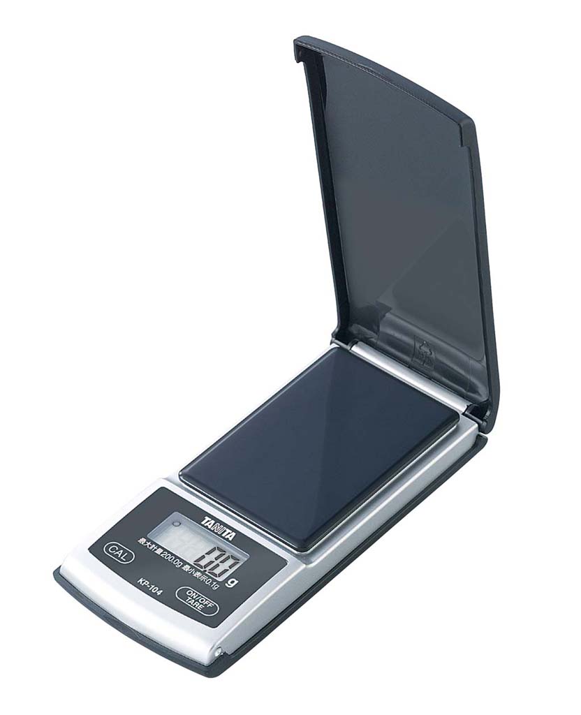 【楽天市場】【ポイント16倍】タニタ ポケッタブルスケール 200g KP-104-BK EBM vol.25[748-8]ハカリ：厨房の達人