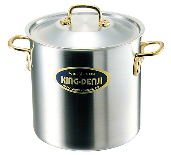 【楽天市場】【ポイント20倍】キングデンジ 寸胴鍋(目盛付)36cm EBM vol.25[94-1]IH・ガス兼用鍋【電磁調理器対応:200V】：厨房の達人