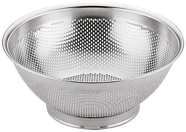 【楽天市場】【ポイント20倍】UK 18-8 パンチング 水切ザル 18cm EBM vol.25[441-8]水切り・ザル 09904818：厨房の達人