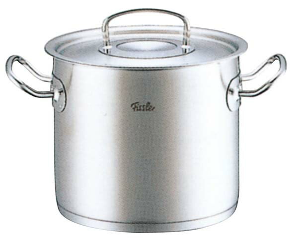 【楽天市場】【ポイント19倍】フィスラー ストックポット 20cm 84-113-20 EBM vol.25[105-1]IH・ガス兼用鍋 84-113-20【電磁調理器対応:200V】：厨房の達人