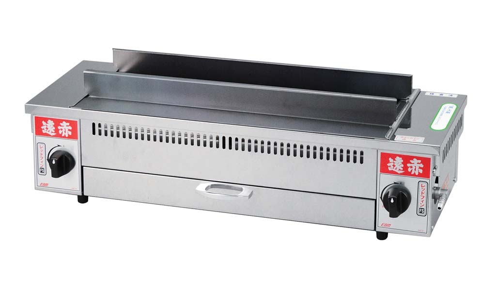 【楽天市場】【ポイント20倍】EBM 遠赤串焼器 790型 LP EBM vol.25[813-2]焼アミ 790型：厨房の達人