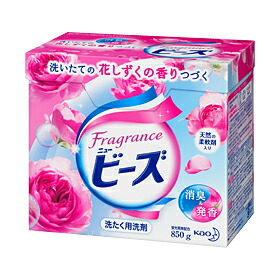 【楽天市場】花王 フレグランスニュービーズ 大 850g 洗たく用洗剤 JANコード 4901301307477 洗濯用合成洗剤 花しずくの ...