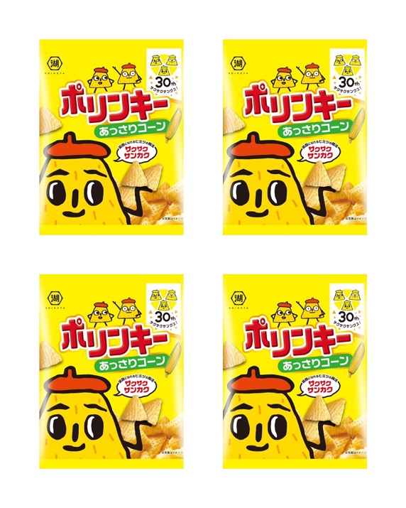【楽天市場】【4個セット】湖池屋 ポリンキー あっさりコーン(60g) 4901335708288：中国卸問屋