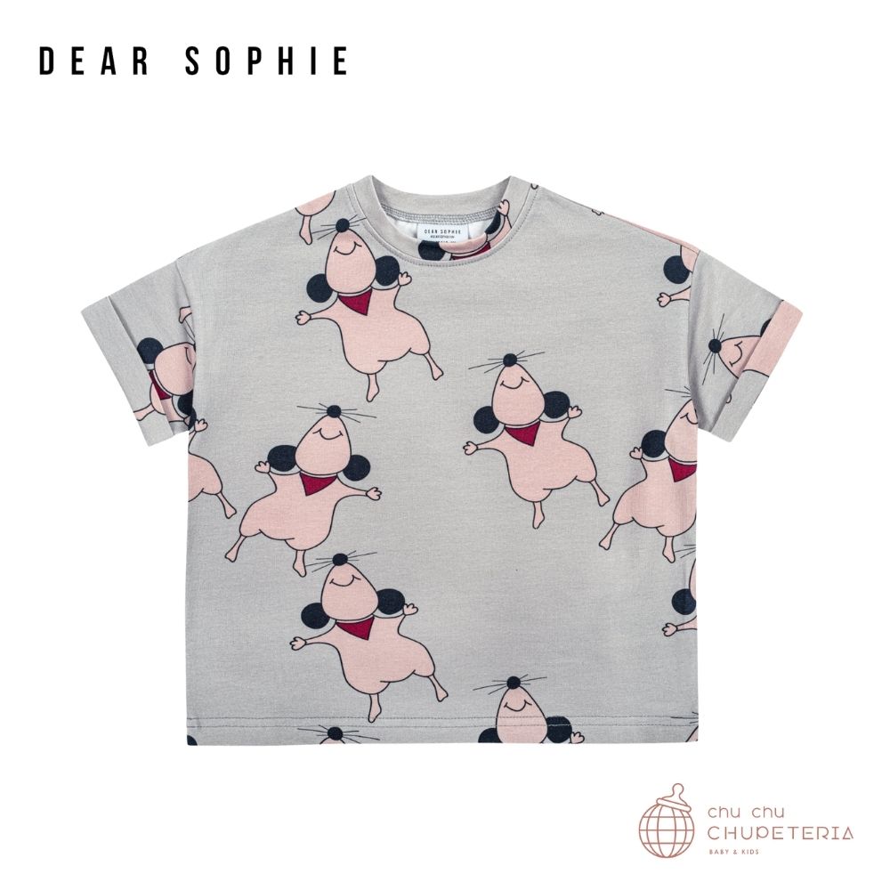 【楽天市場】\\SS期間中 全品25%OFF ／／【DEAR SOPHIE】MOUSE GREY | T-SHIRT：chu chu CHUPETERIA