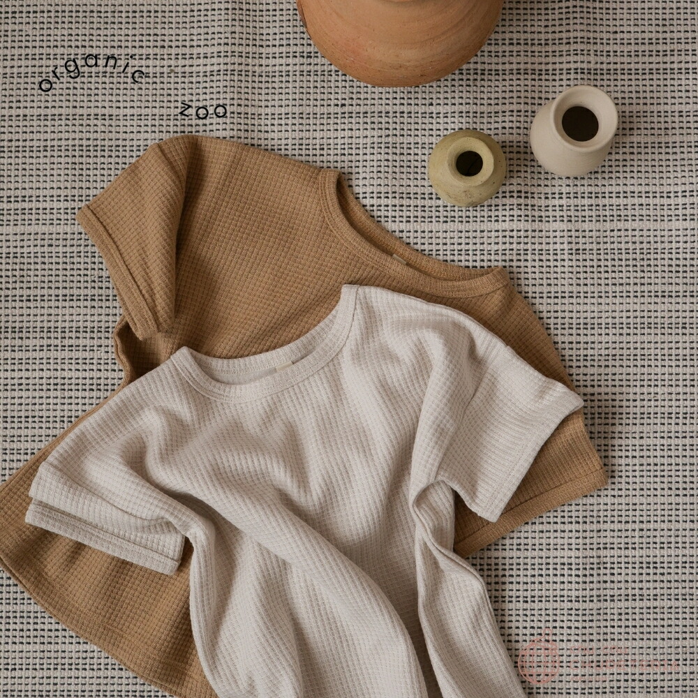 【楽天市場】【organic zoo】Waffle Boxy T-shirt / オーガニックズー オーガニック ズー ワッフル ボクシー T ...