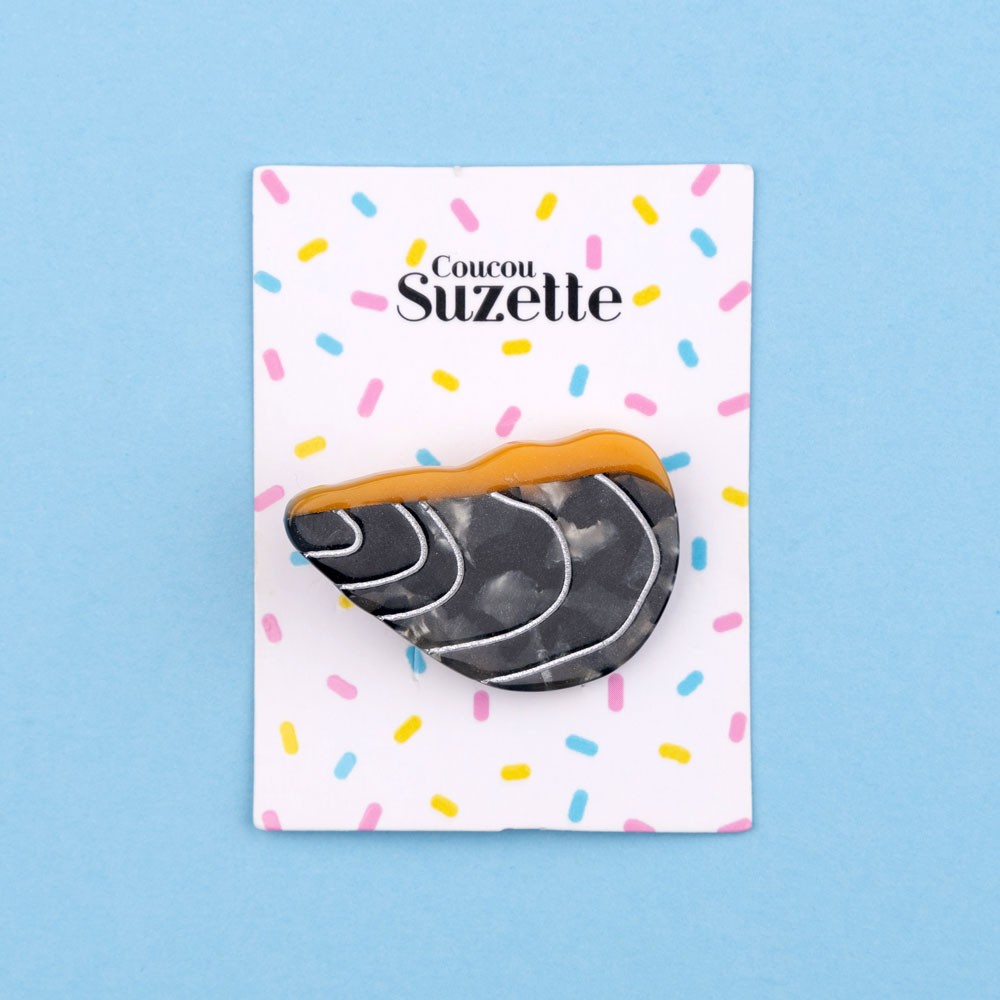 【楽天市場】\\3,980円以上送料無料 ／／【Coucou Suzette】Mussel Hair Clip / ククシュゼット クク 正規 ...