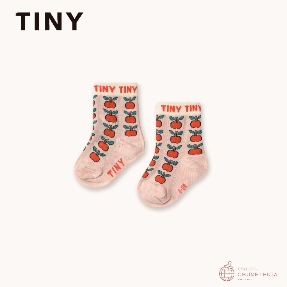 【楽天市場】【TINYCOTTONS】APPLES MEDIUM SOCKS wild rose -Baby：chu chu CHUPETERIA