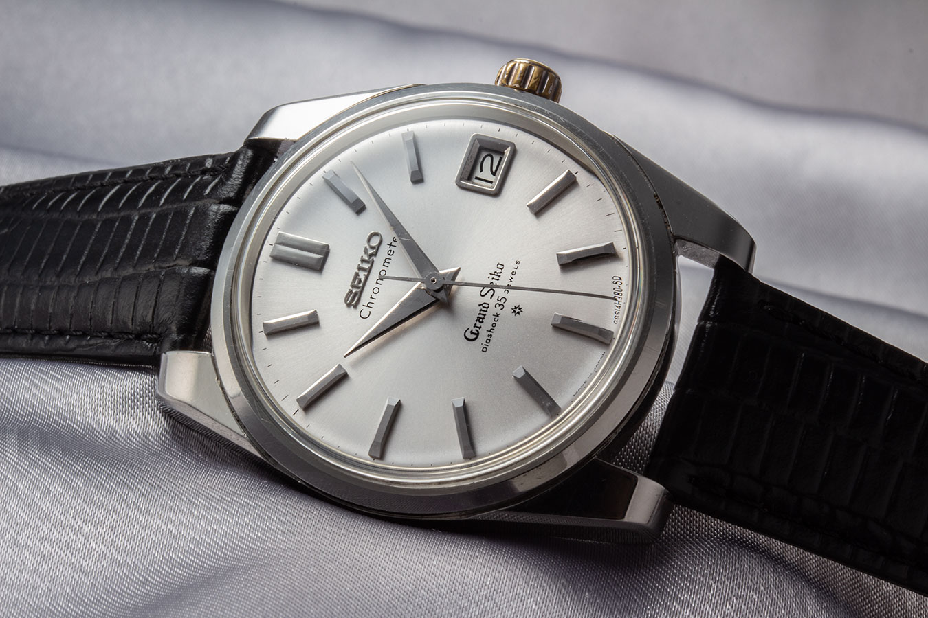 【楽天市場】グランド セイコー 57GS セカンドモデル セルフデーター Ref.43999 スチール(SS) SD文字盤 1964年03月 ...