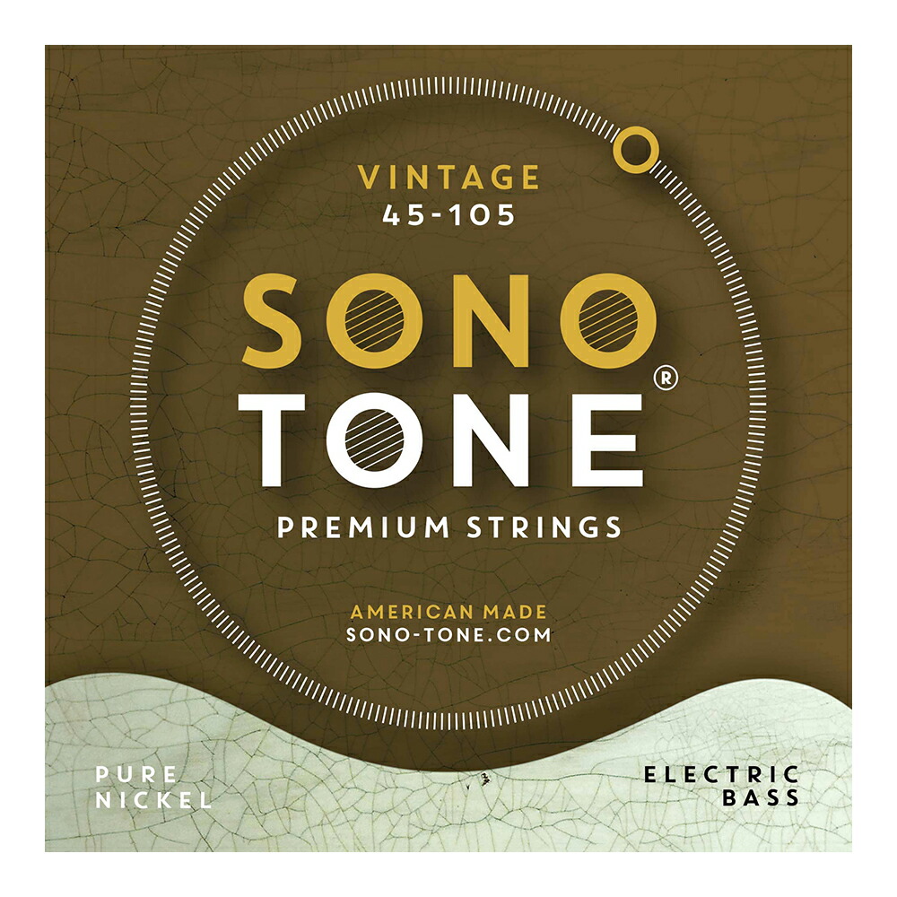 【楽天市場】SONOTONE STRINGS VINTAGE BASS 45-105 ピュアニッケル エレキベース弦：chuya-online