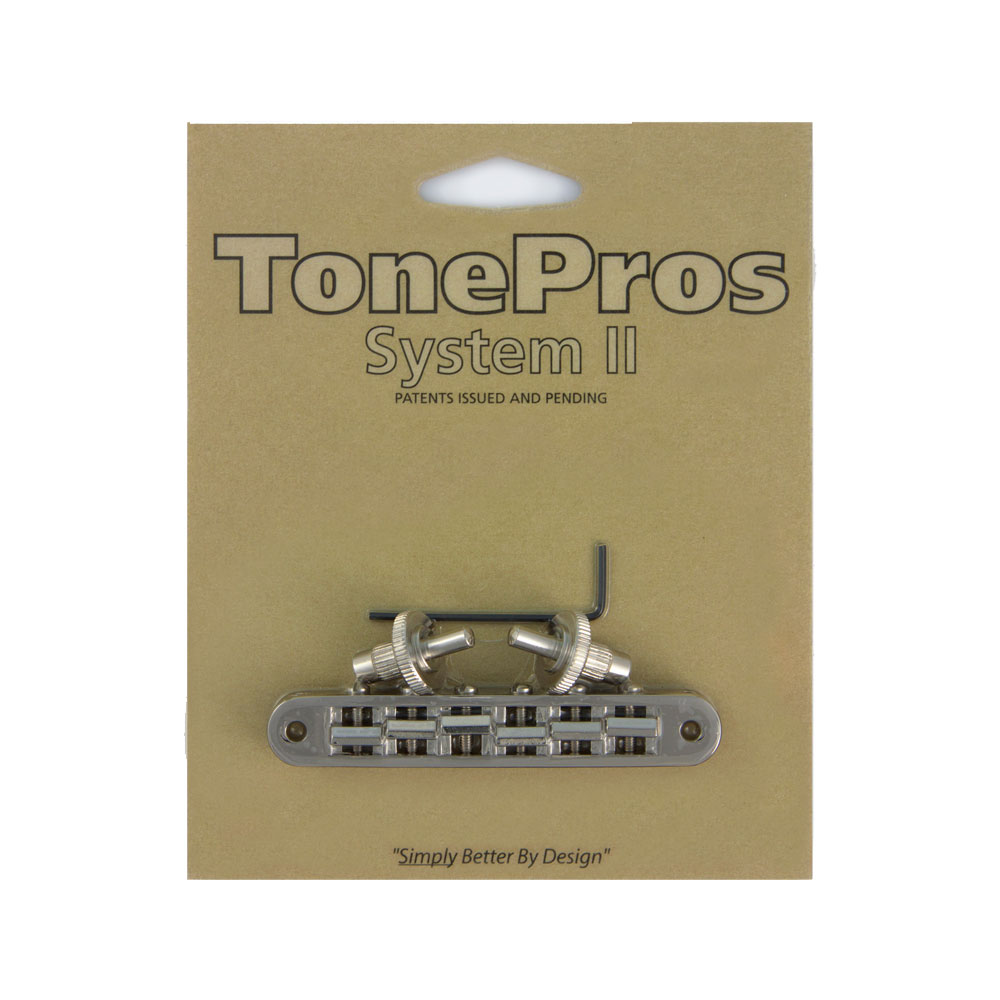 【楽天市場】TonePros TP6-N Standard Tuneomatic Bridge ニッケル ギター用ブリッジ：chuya ...