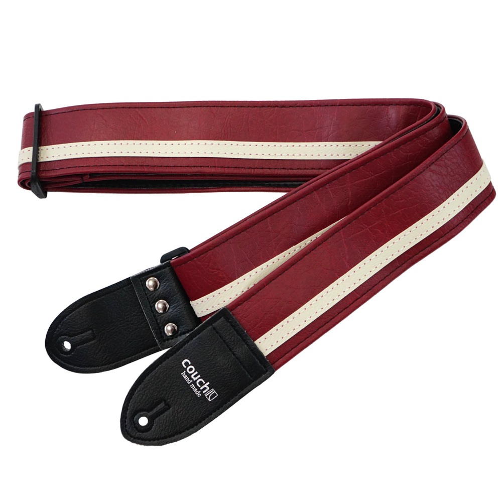 【楽天市場】Couch Racer X Maroon / White ギターストラップ：chuya-online チューヤオンライン