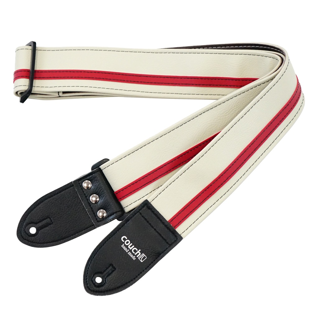 【楽天市場】Couch Racer X White / Red ギターストラップ：chuya-online チューヤオンライン