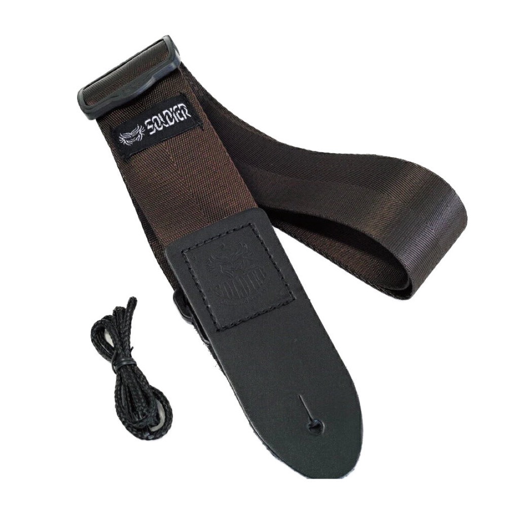 【楽天市場】Soldier Strap ソルジャーストラップ STP-NST-1150 茶 ギターストラップ：chuya-online ...