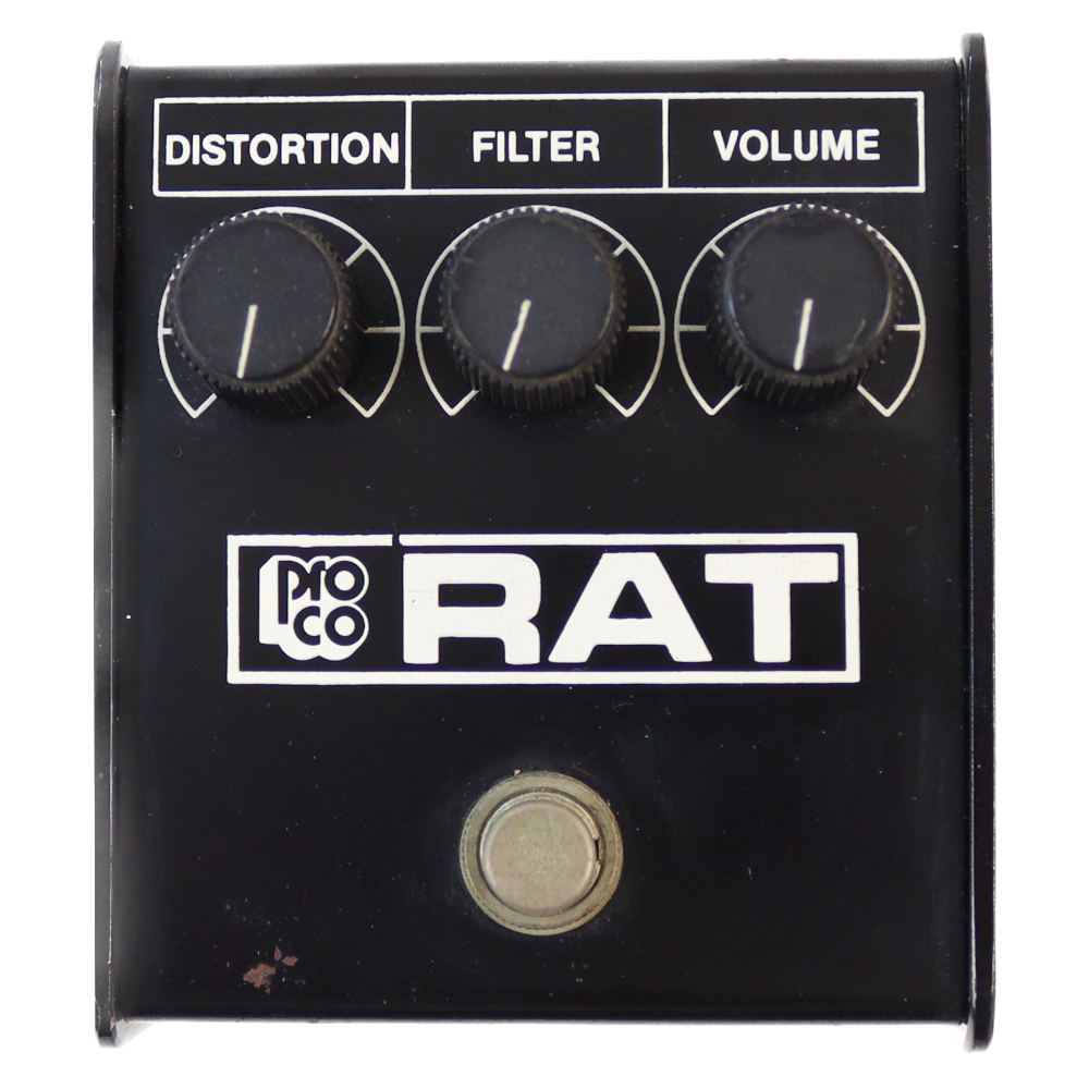 【楽天市場】【中古】 ディストーション PROCO RAT 1 Black Face エフェクター プロコ ラット 1986年製：chuya ...