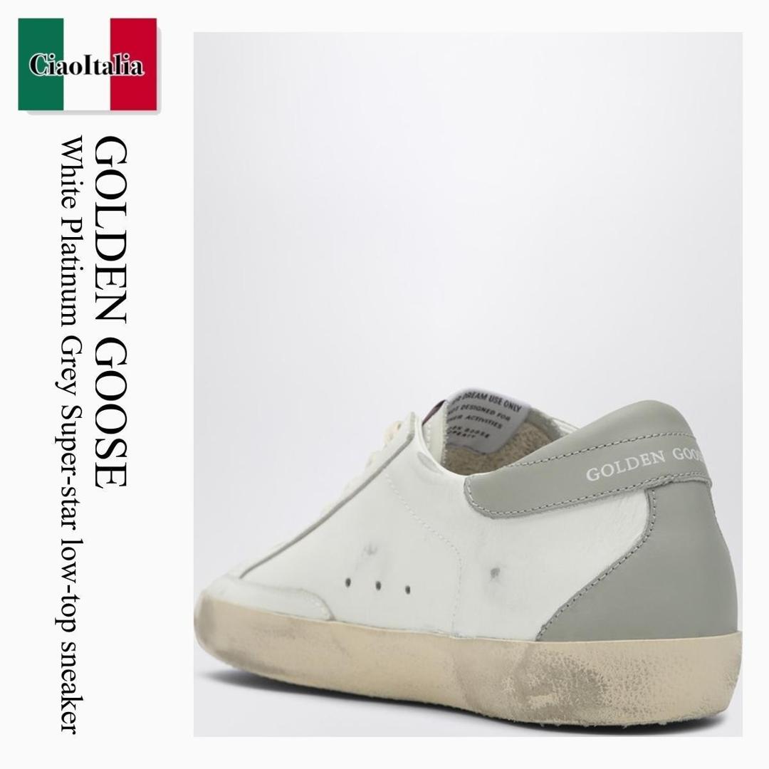 【楽天市場】【数量限定・在庫限り・早い者勝ち！】 ゴールデングース / Golden Goose White Platinum Grey ...