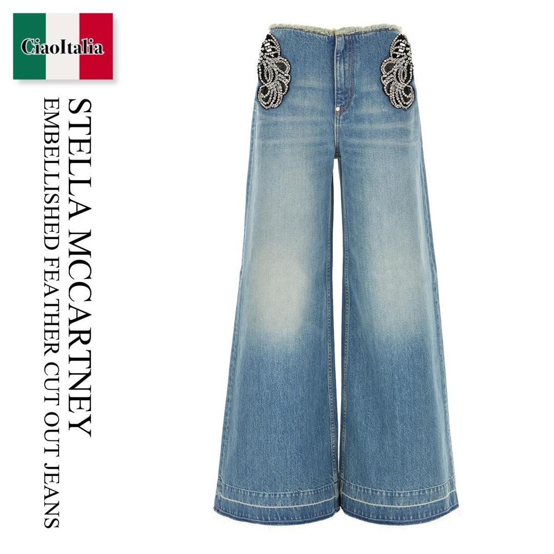 楽天市場】ステラマッカートニー デニム ジーンズ ボトムス ロゴ