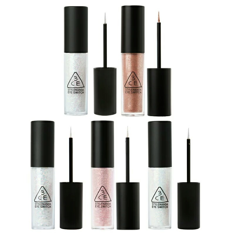 【楽天市場】3CE EYE SWITCH アイ スイッチ 長時間キープ 高密着 キラキラ #DOUBLE NOTE #PETAL # ...
