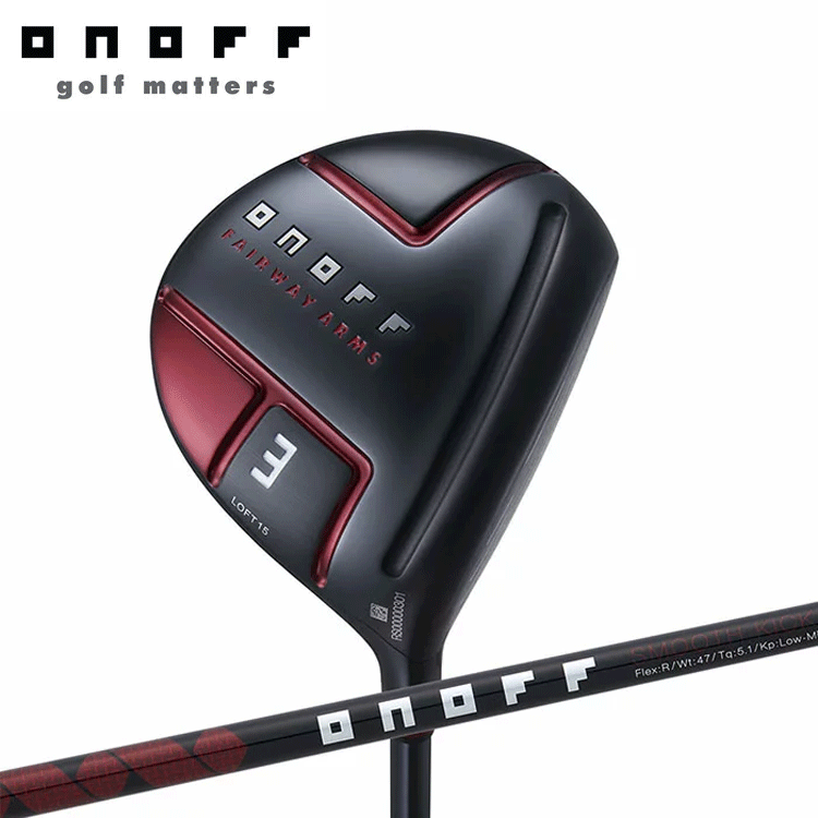 【楽天市場】日本正規品 2022年モデル ONOFF AKA フェアウェイウッド オノフ アカ 【ONOFF】【FAIRWAY ARMS】【赤 ...