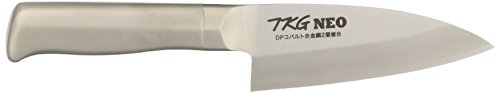 【楽天市場】遠藤商事 TKG 包丁 小出刃 サイズ(cm)10.5 TKG-NEO(ネオ)シリーズ 全長(mm)215 質量(g)130 背厚(mm)3.2：Ciel de neige