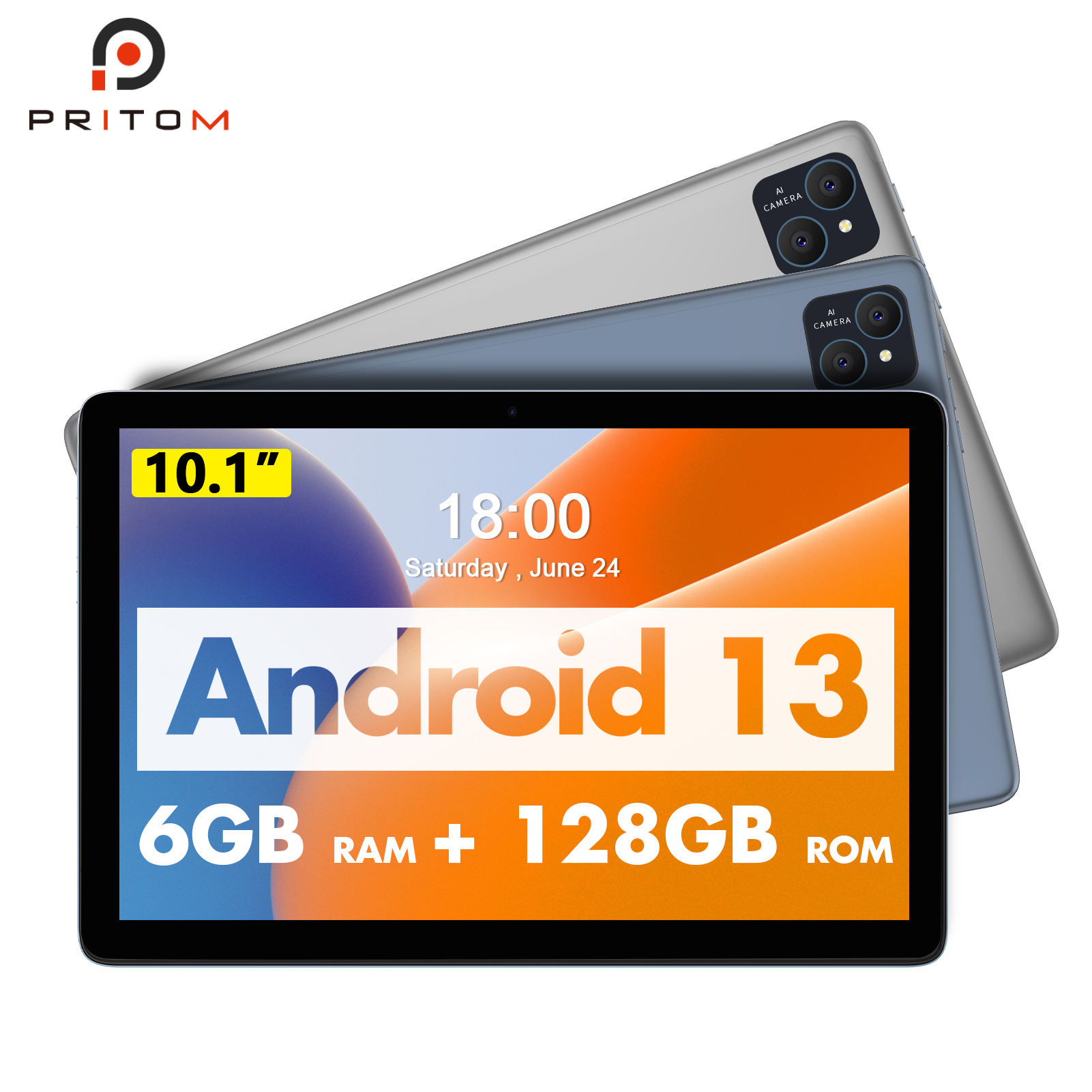【楽天市場】プリトム タブレット 10インチ セルラー+WiFiモデル 6GB+128GB+1TB拡張可能 IPS 5G WiFi ...