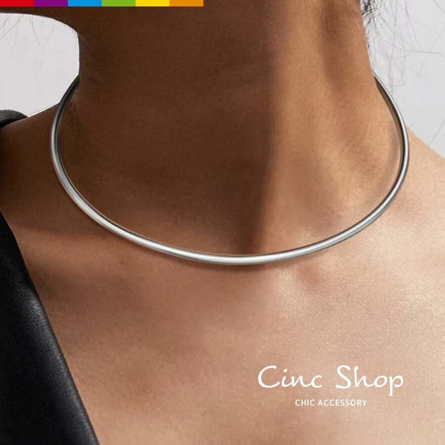 【楽天市場】ネックレス チョーカー ステンレス レディース 金アレ対応 サージカルステンレス 金属アレルギー 316Lステンレス ゴールド シルバー オシャレ 大人 シンプル 女性：スマホ ...