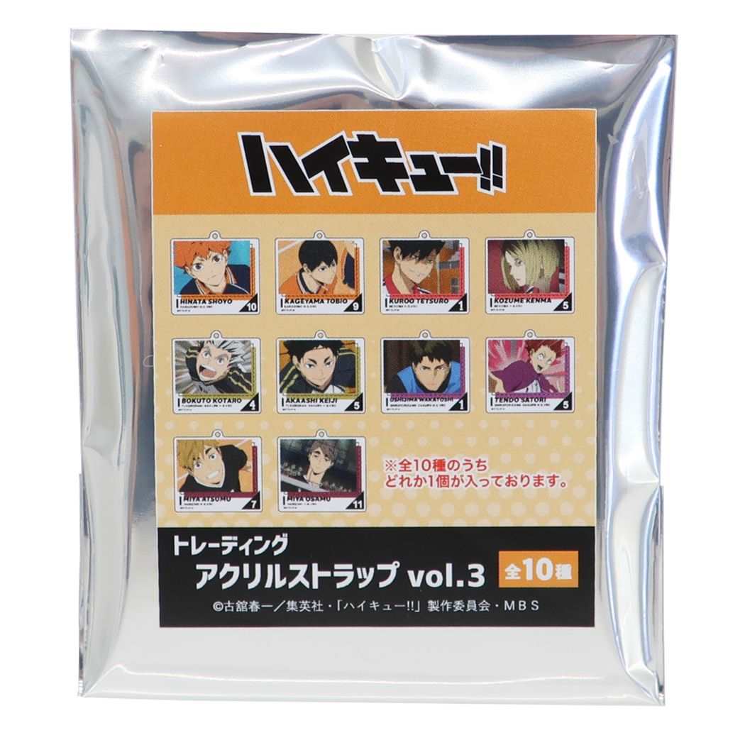 【楽天市場】【ポイント10倍 & クーポン！】ハイキュー！！ グッズ キーホルダー トレーディングアクリルストラップ全10種 VOL.3 少年 ...