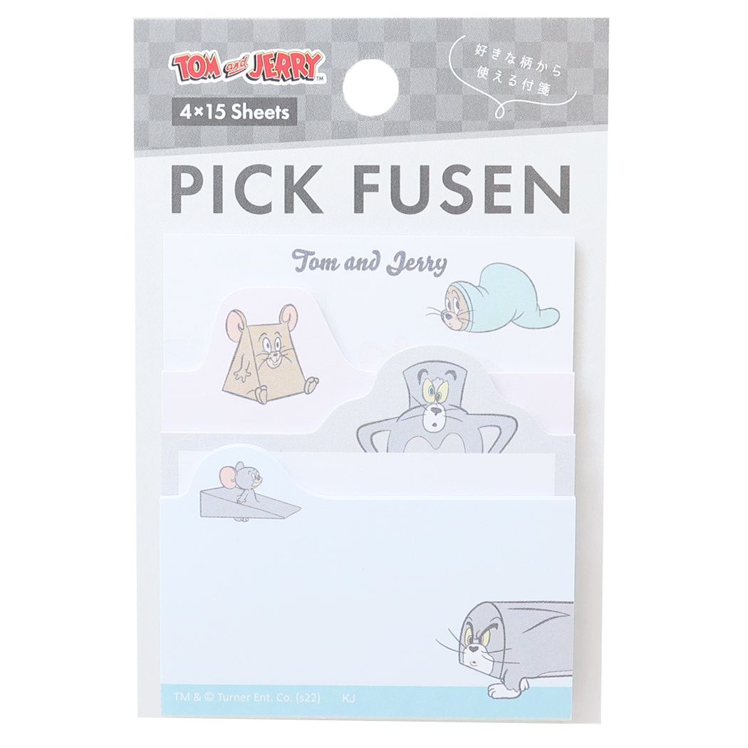 【楽天市場】【ポイント10倍 & クーポン！】トムとジェリー 付箋 PICK FUSEN ふせん ワーナーブラザース カミオジャパン 事務用品 ...