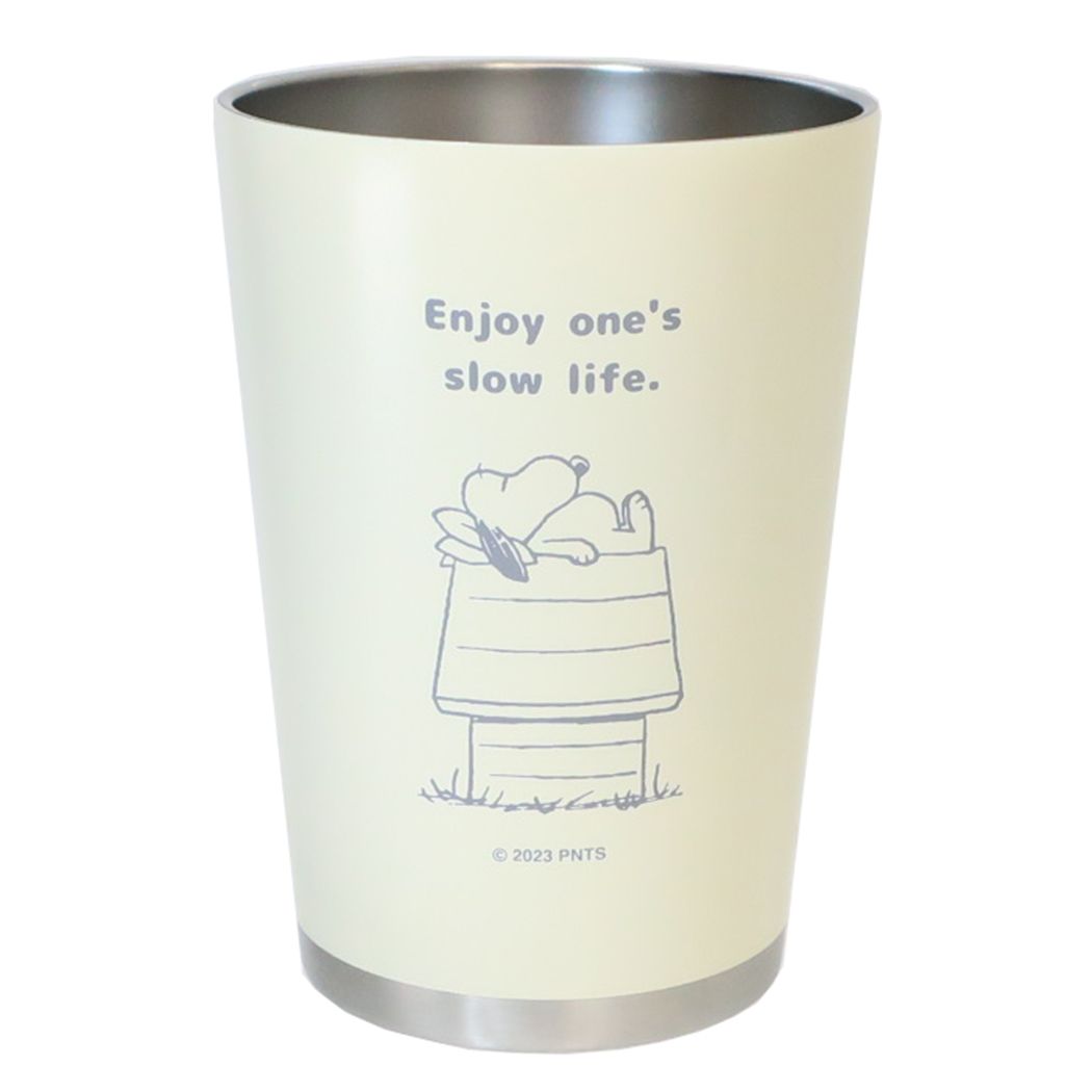 【楽天市場】スヌーピー 保温保冷コップ ステンレスタンブラーL スローライフ ピーナッツ マリモクラフト 450ml キャラクター グッズ シネマコレクション：キャラクターのシネマコレクション