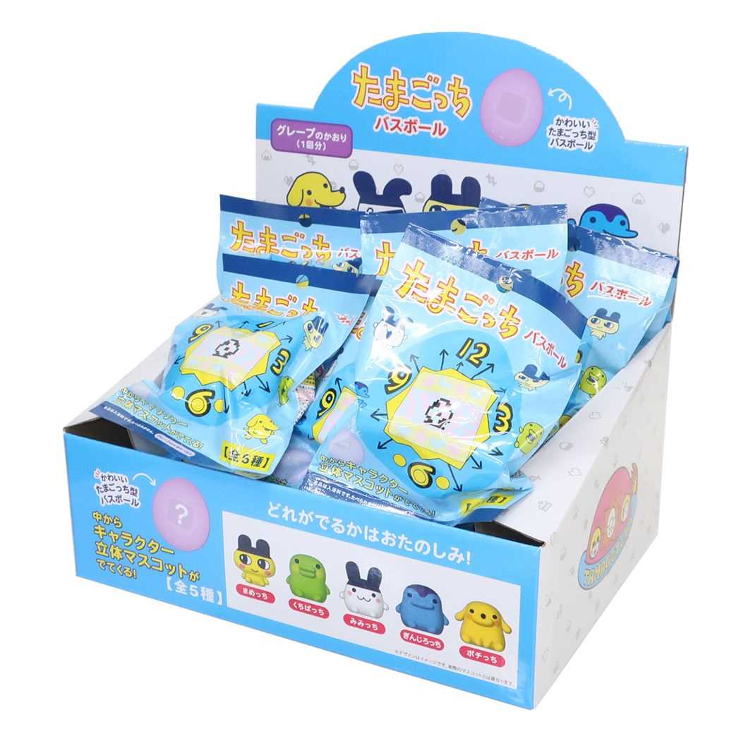 【楽天市場】【ポイント10倍 & クーポン！】バスボール 25個入セット 入浴剤 たまごっち カミオジャパン 子供とお風呂 まとめ買い ...