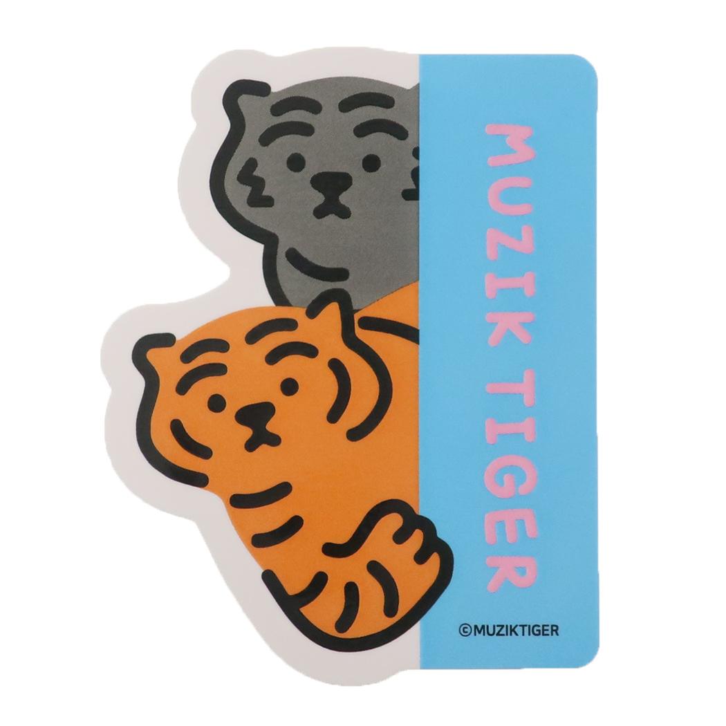 【楽天市場】【ポイント10倍 & クーポン！】MUZIK TIGER ムジークタイガー ダイカットシール ステッカー 覗き ケイカンパニー ...