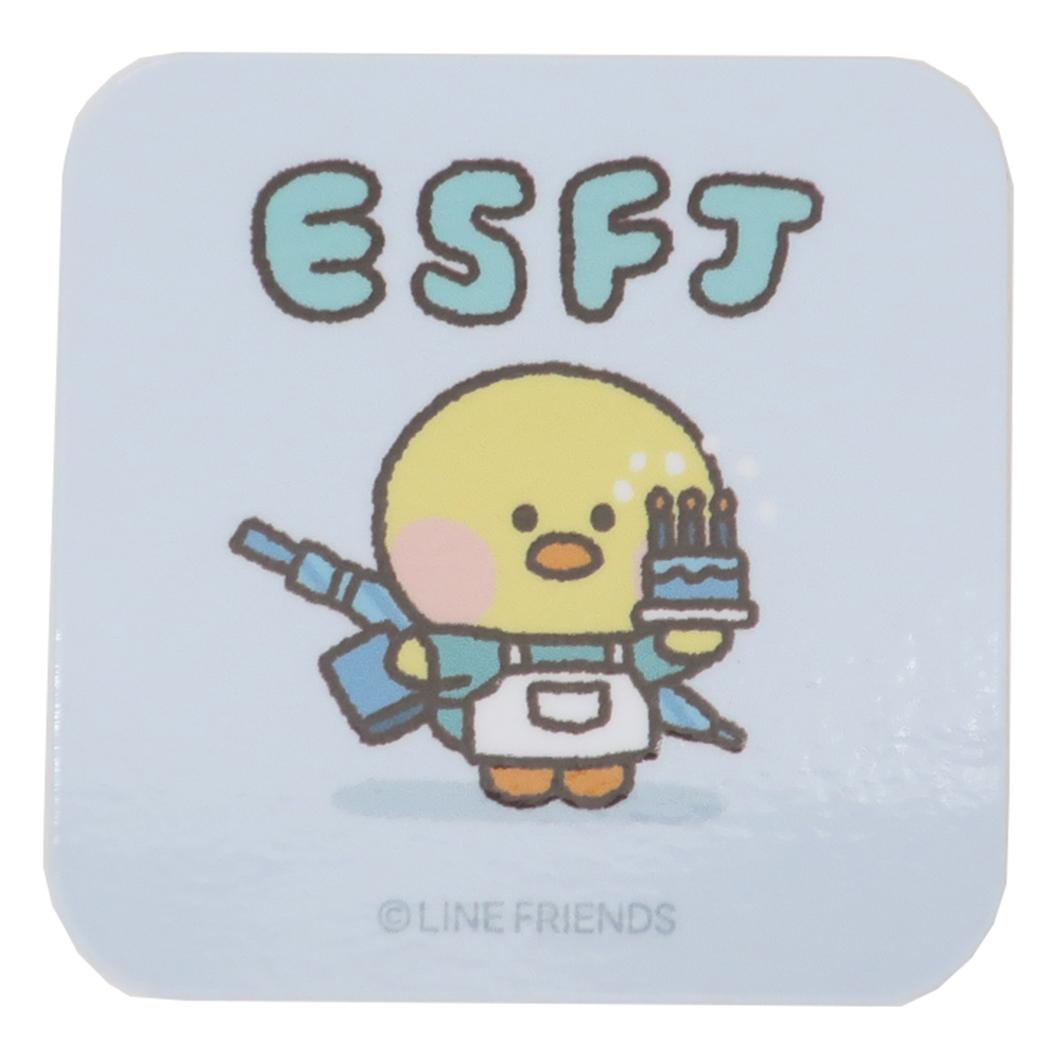 【楽天市場】LINE FRIENDS minini ダイカットシール MBTIステッカー サリニD ESFJ サンタン デコレーション スマホデコ 性格診断 キャラクター グッズ メール便可 ...