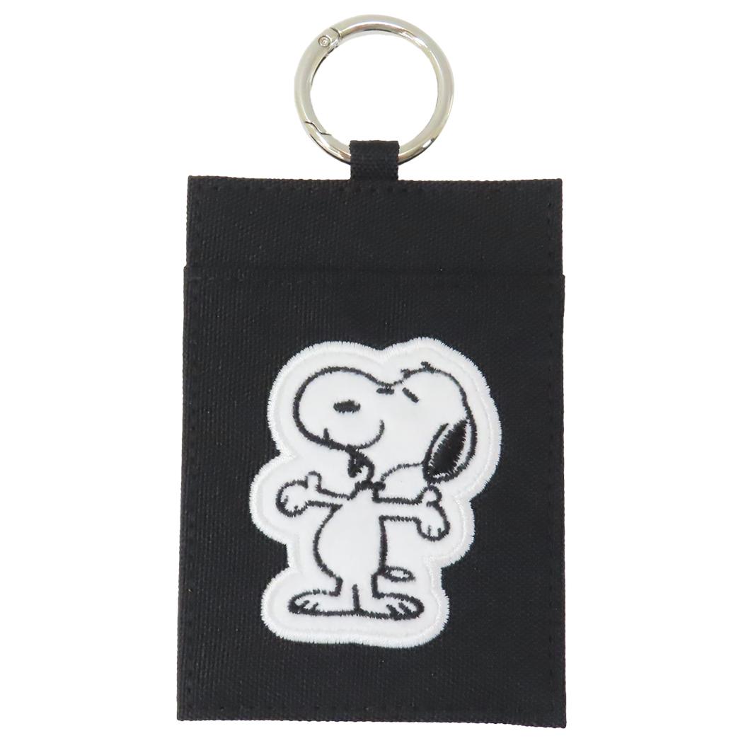 【楽天市場】スヌーピー 定期入れ シングルパスケース アップリケ ピーナッツ マリモクラフト ICカードケース キャラクター グッズ メール便可 シネマコレクション：キャラクターのシネマコレクション