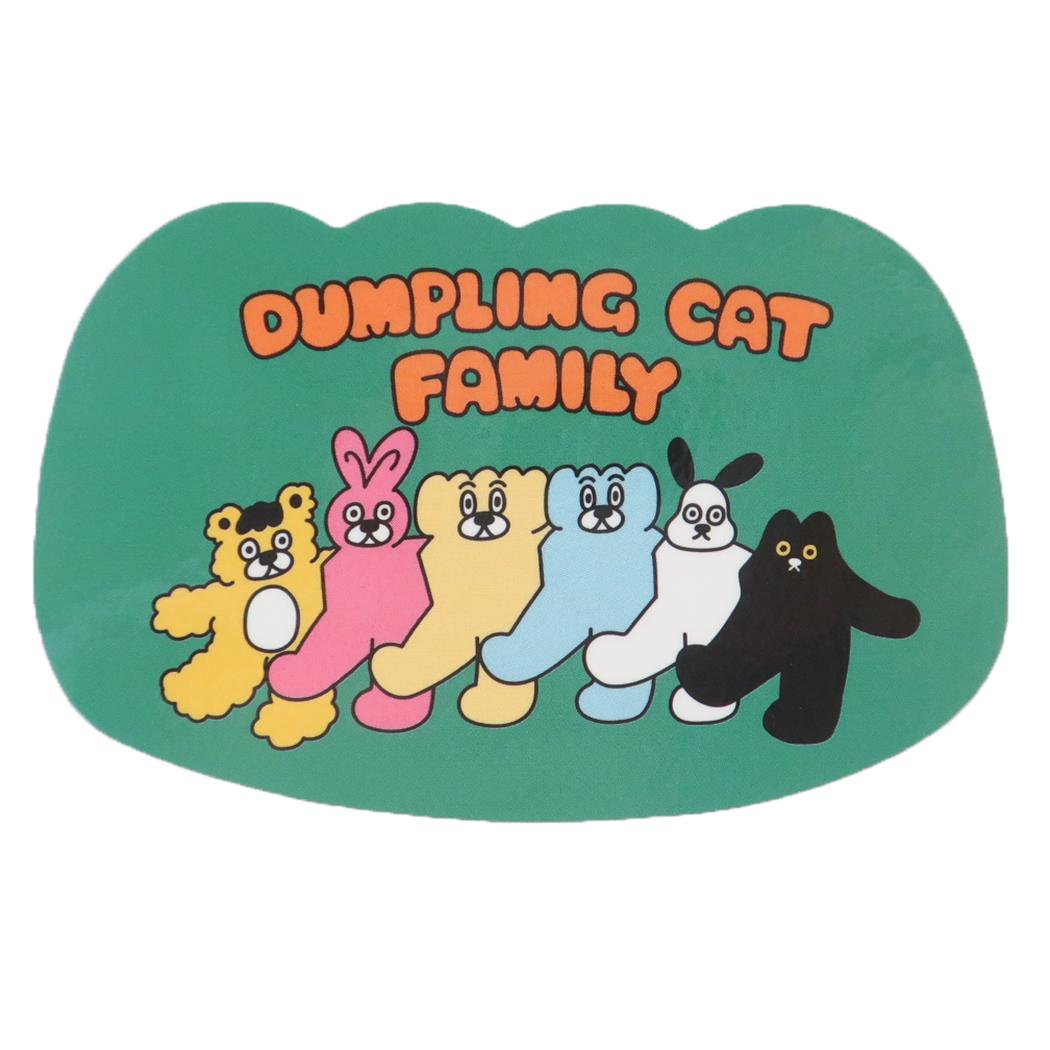 【楽天市場】【ポイント10倍 & クーポン！】DUMPLING CAT FAMILY ステッカー CREATORS CIRCUS クリエイ ...