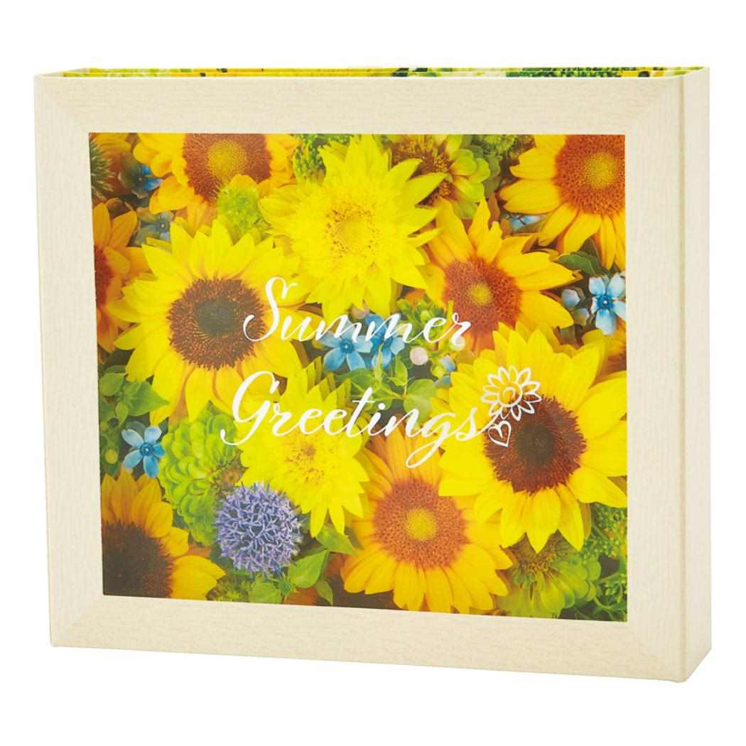 【楽天市場】グリーティングカード シヨチユウJSP 38-5 サマー ヒマワリフラワーボックス サンリオ 暑中お見舞い メッセージカード グッズ メール便可 シネマコレクション：キャラクターの ...