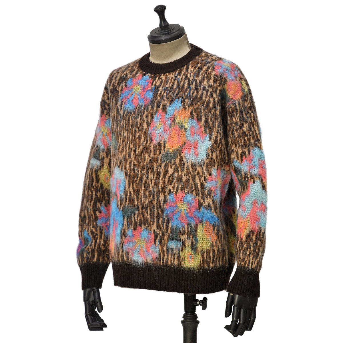 【楽天市場】roberto collina【ロベルトコリーナ】オーバーサイズドクルーネックニット RA25001 07 EBANO ウール ...