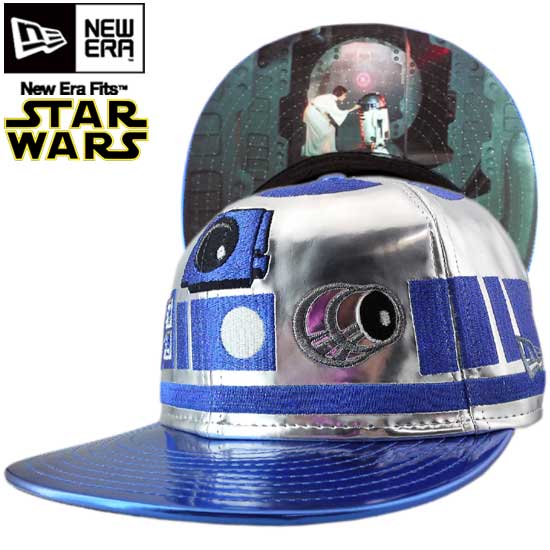 【楽天市場】スターウォーズ×ニューエラ キャップ アンダーバイザー アールツーディーツー メタリックシルバーSTAR WARS×New Era ...