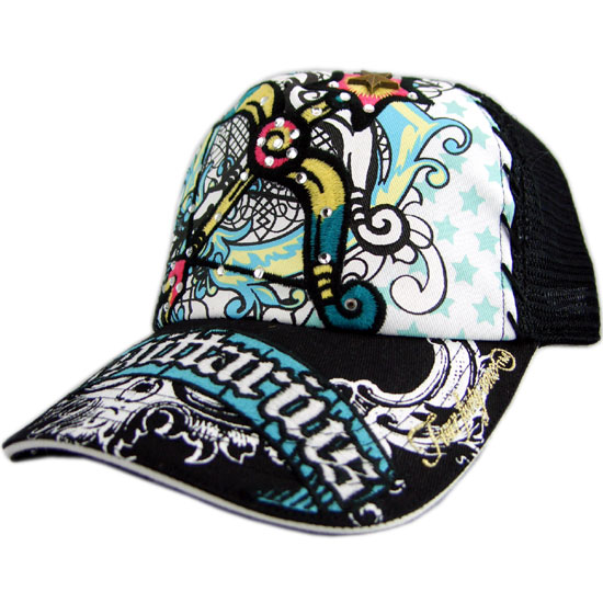 【楽天市場】フォー フォーティーワン(4.41) ラインストーンキャップ サジタリアス(射手座) ブラック/ホワイトパネルFOUR FORTY ...