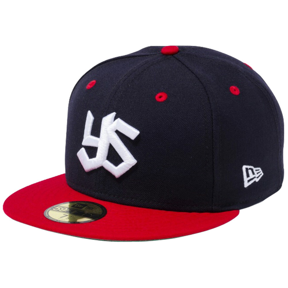【楽天市場】ニューエラ 5950キャップ NPB クラシック シリーズ ツートーンボディー ヤクルト スワローズ New Era ...