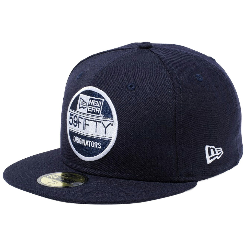 【楽天市場】ニューエラ 5950キャップ ホワイトロゴ バイザーステッカー ネイビー スノーホワイト New Era 59FIFTY Cap ...