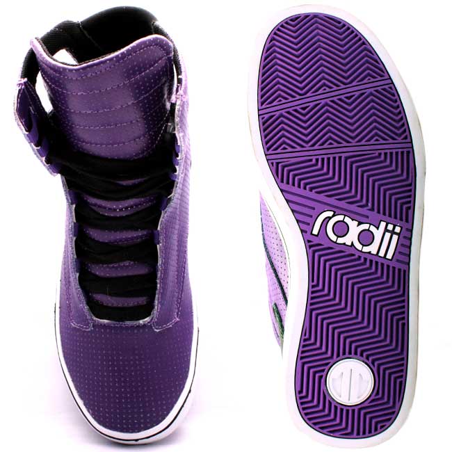 【楽天市場】ラディアイ フットウェア ノーブル FM1026 パープル ブラック パーフRadii footwear NOBLE FM1026 ...